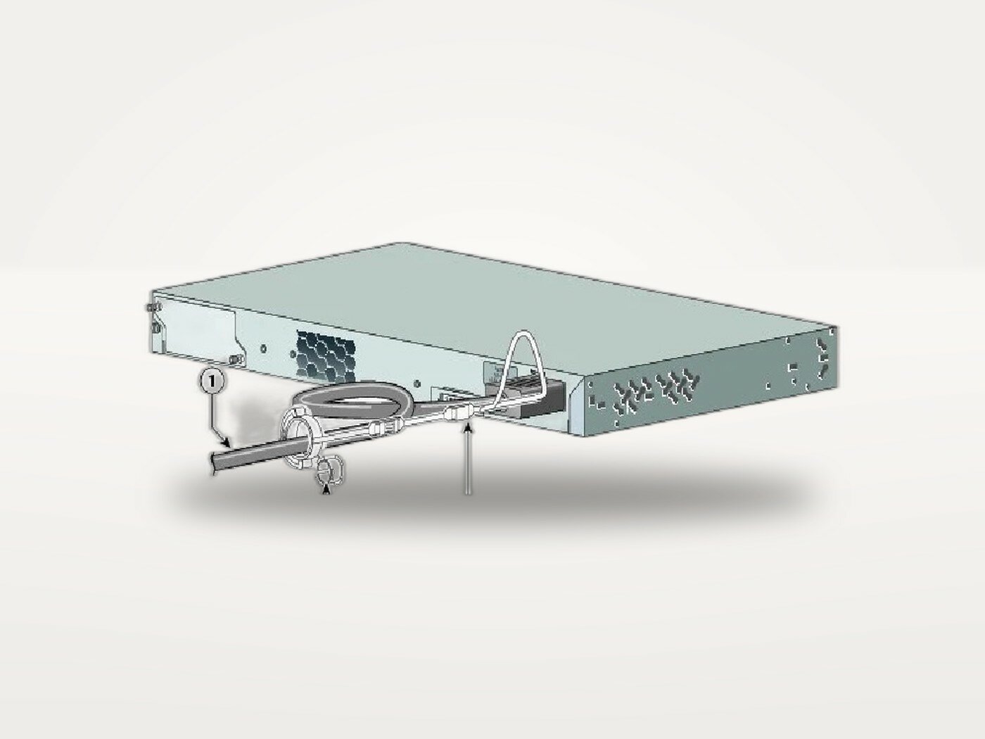 Крепеж CISCO PWR-CLP Power Retainer Clip For 3560-C, 2960-L & C1000 Switches