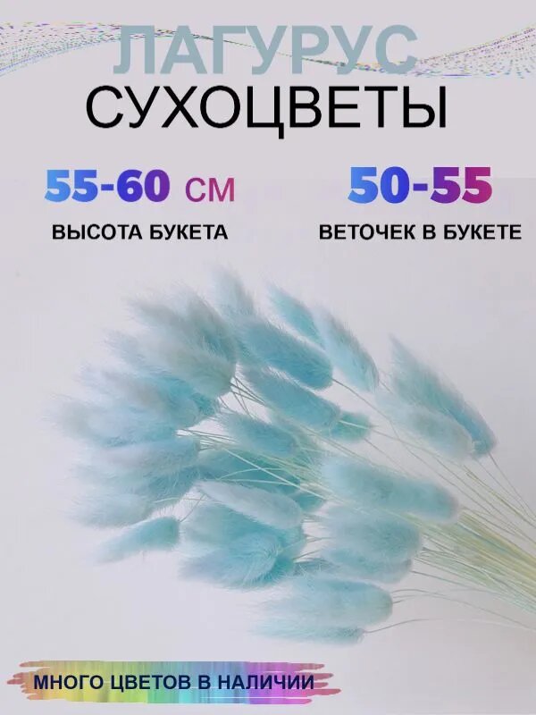 Сухоцветы Сетария 60 см 150 гр 60 шт для интерьера для декора для дома для офиса