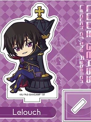 Фигурки аниме Kururugi Suzaku из акрила Фиолетовый, 2
