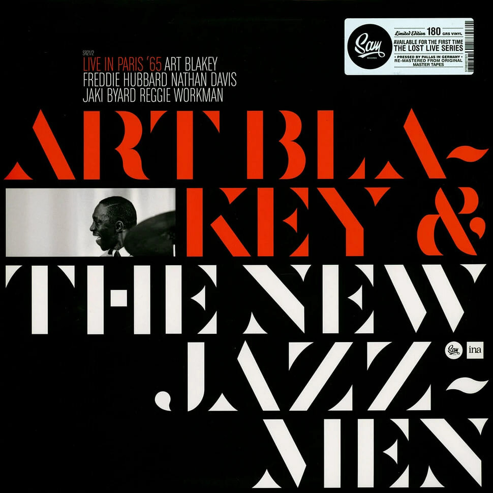 Art Blakey & The New Jazzmen - Live In Paris '65 - новая виниловая пластинка