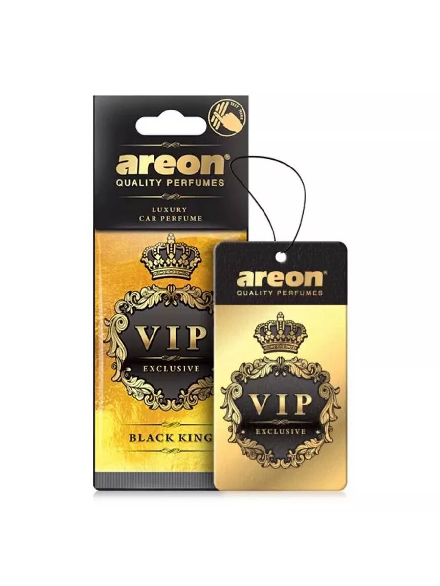 Ароматизатор на зеркало VIP 02 черный король