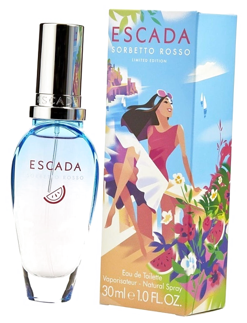 Туалетная вода женская Эскада Сорбетто Россо 30 мл / Escada Sorbetto Rosso аромат