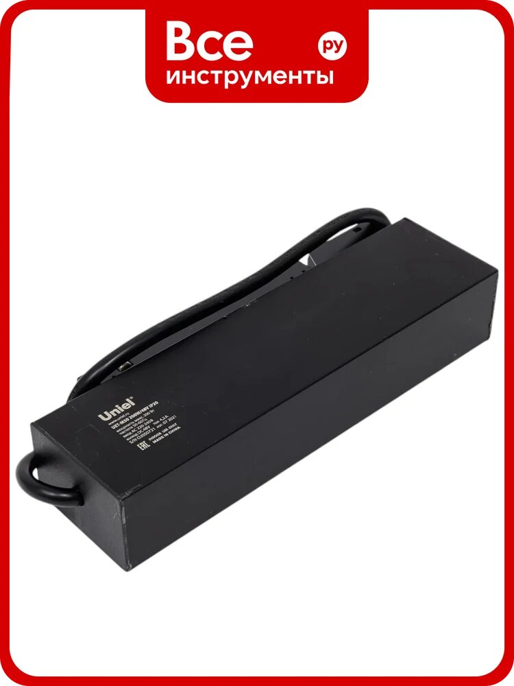 Блок питания для магнитного шинопровода Uniel встраиваемый UET-M50 200W/48V IP20 UL-00008930