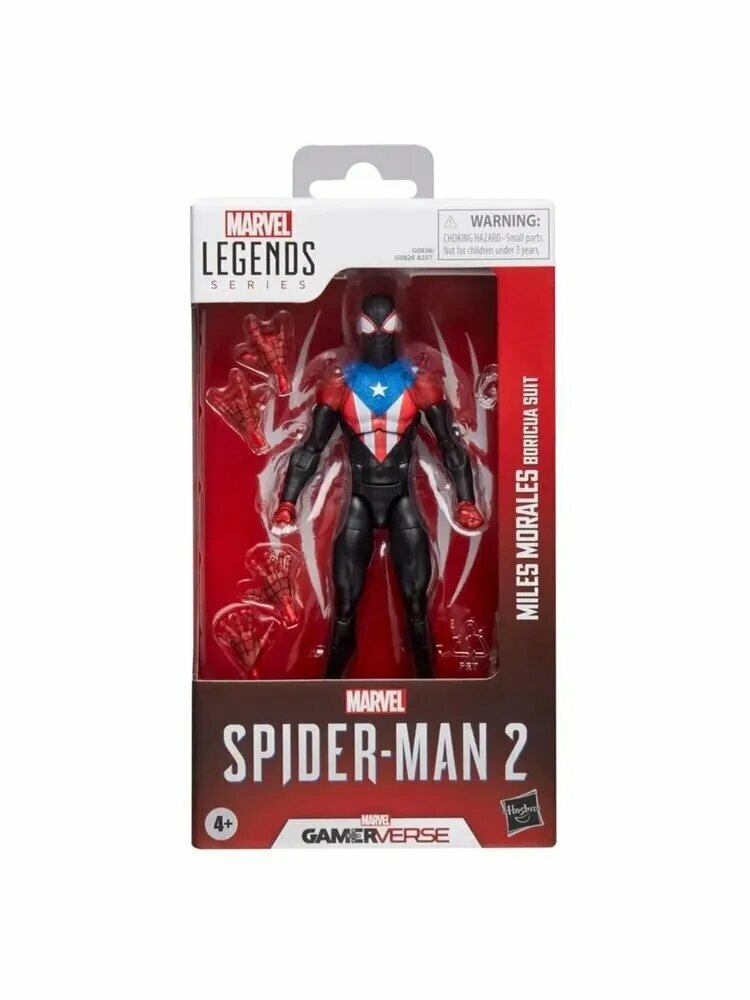 Фигурки Hasbro Marvel Legends Gamerverse Spider-Man2 Series Action Figures Black Cat&Miles Morales&Peter Parker-16cm; Марвел фигурки