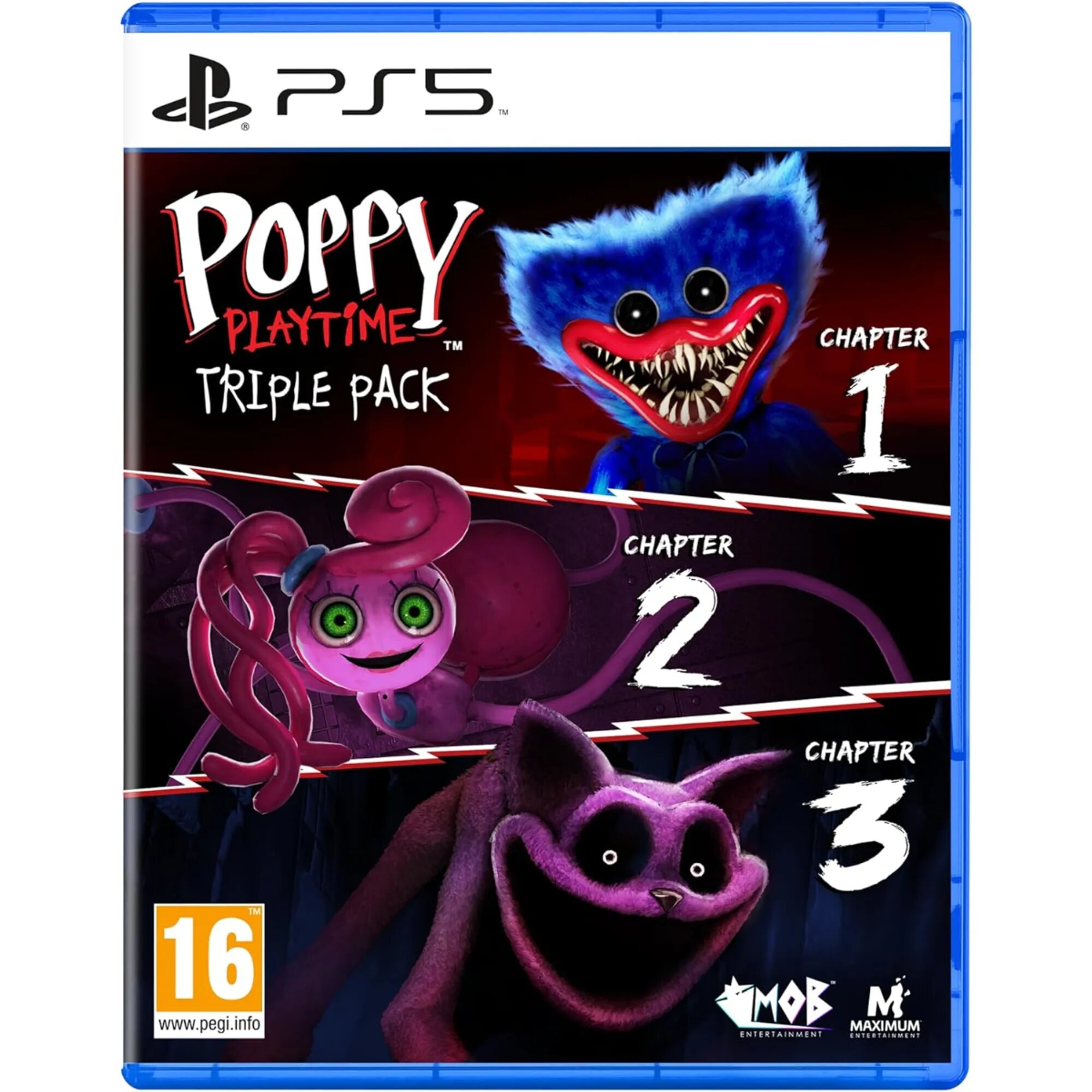 Игра Poppy Playtime: Triple Pack PS5 (PlayStation 5, Русские субтитры)