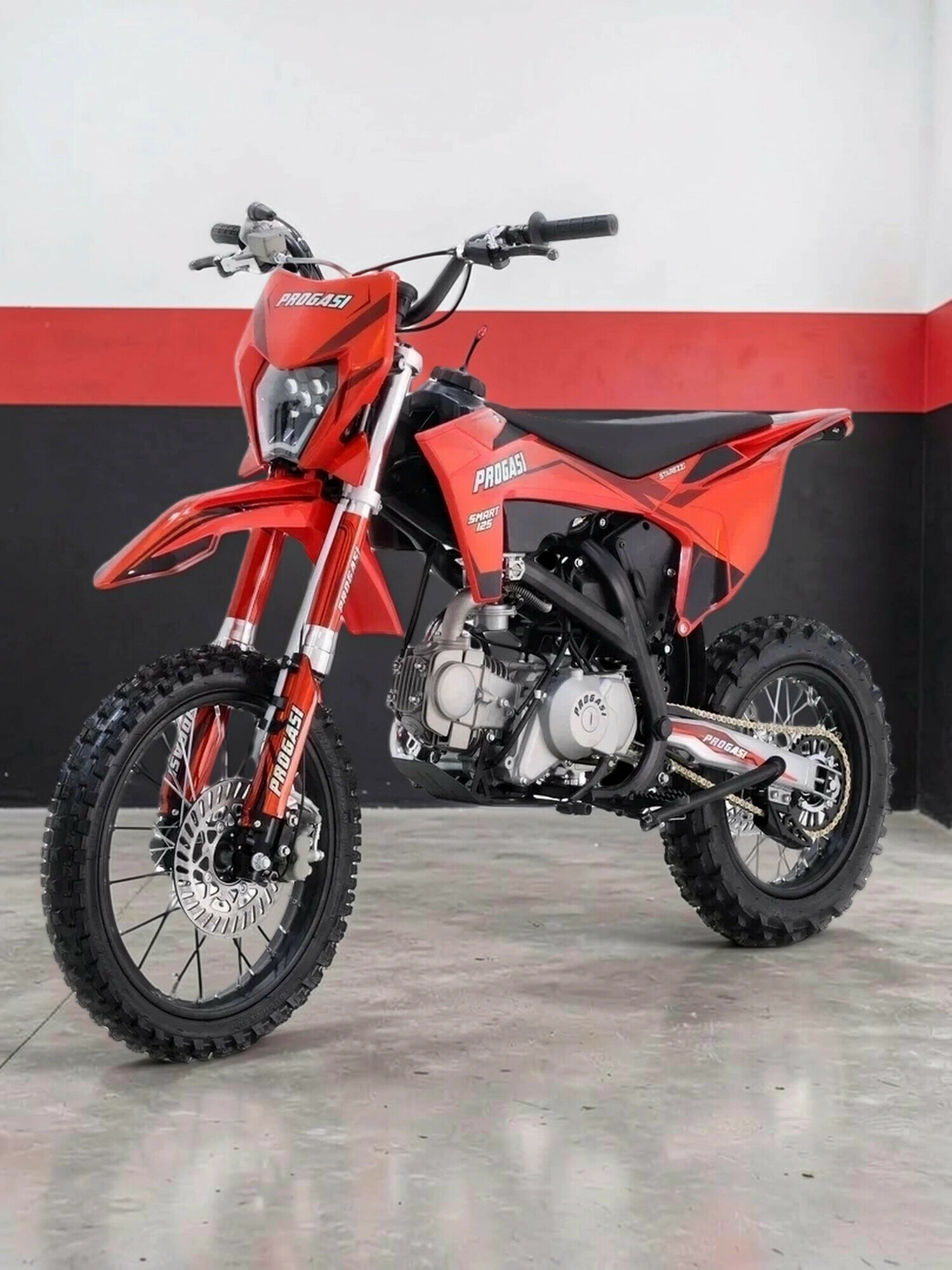 Питбайк Progasi "Smart 6", 125 куб. см, МКПП, колеса 17"/14"