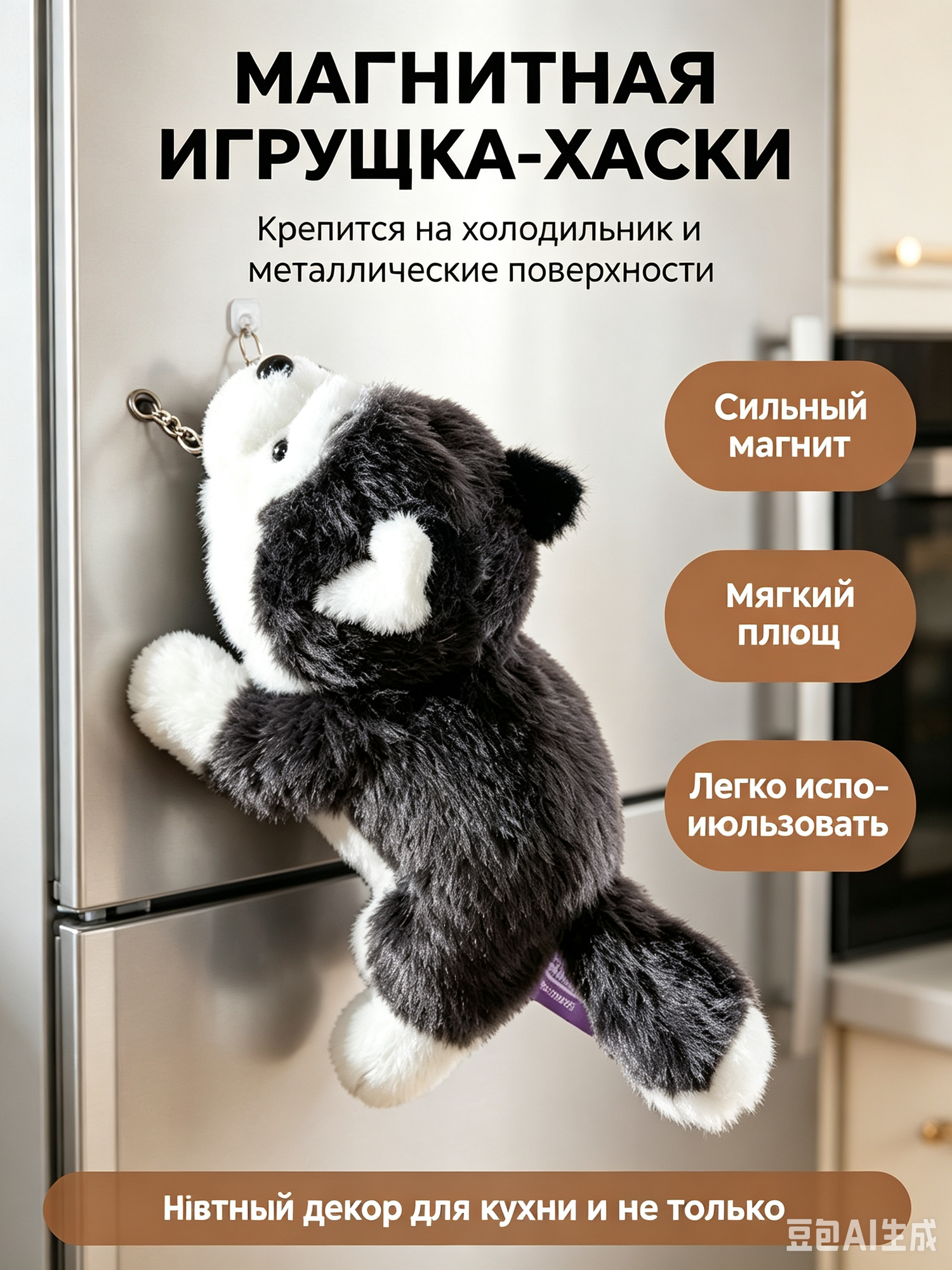 Фигурка-магнит для холодильника, мини