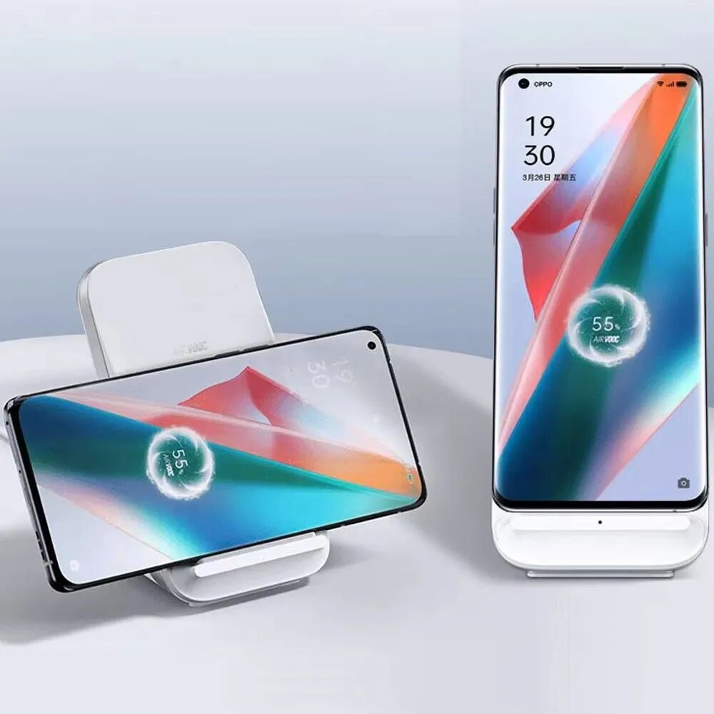 Беспроводное зарядное устройство для телефона OPPO 45 Вт Warp Charge для OnePlus 13 One Plus 15