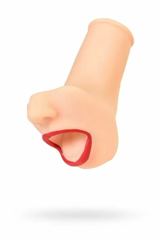 Мастурбатор TOYFA "Juicy Lips", телесного цвета, вакуумная стимуляция