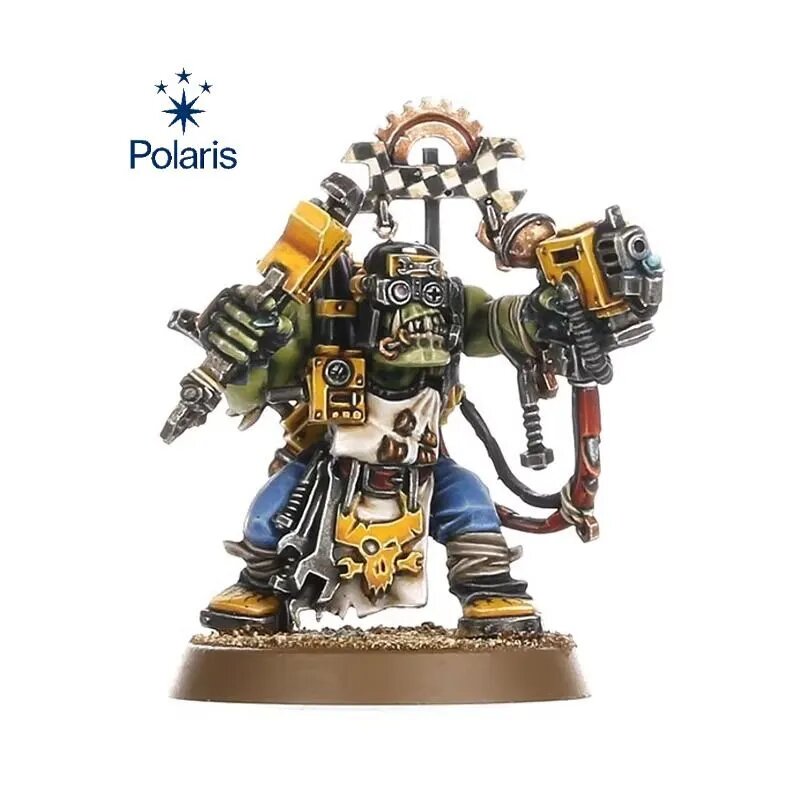 Warhammer 40000 Orks Mek миниатюра для сборки и покраски