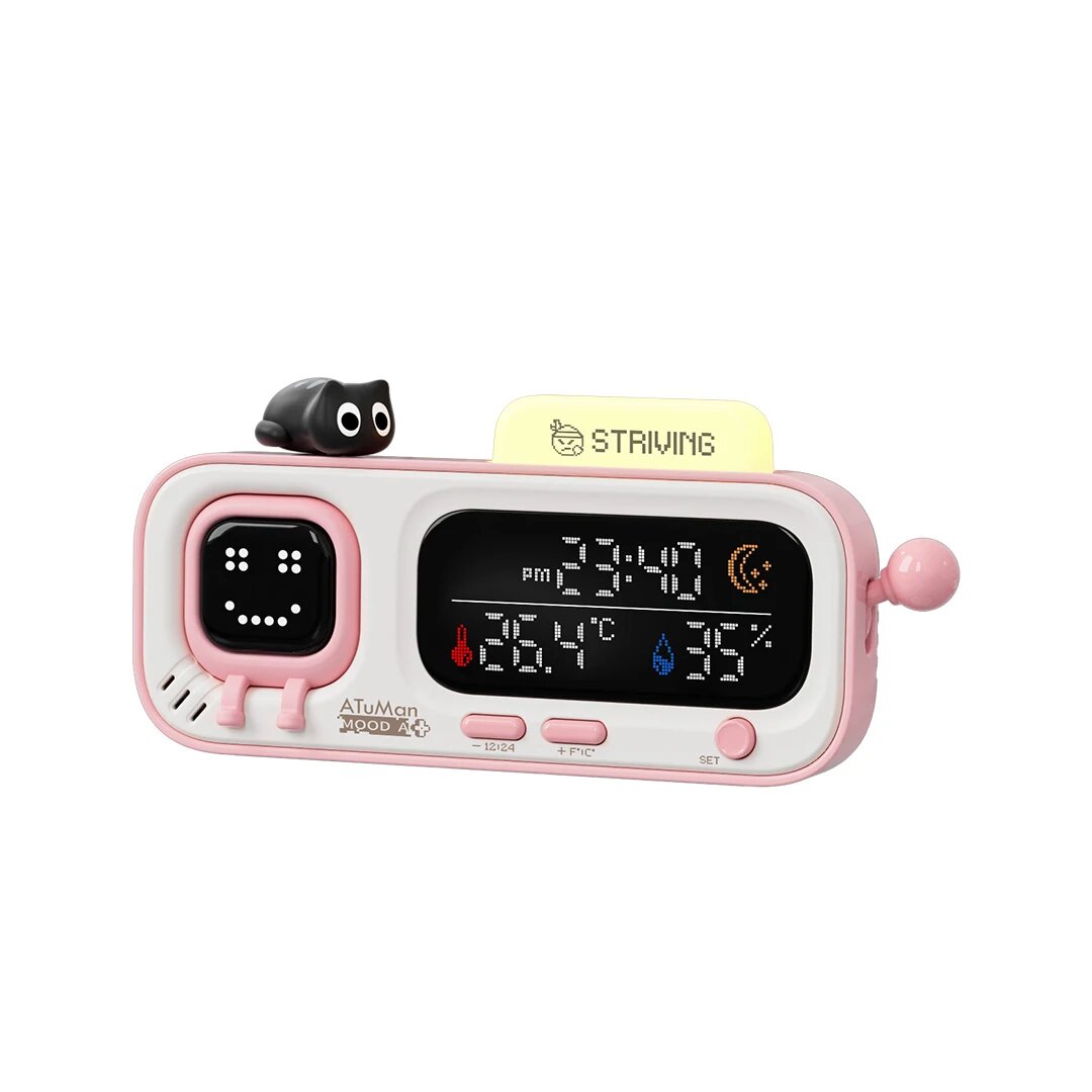 Дука MooDA умные часы термогигрометр mooda pink