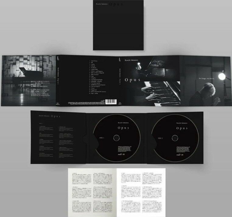 Sakamoto, Ryuichi. Opus (2 CD) (СД диск, Картонный бокс (digipack)) — фото 1