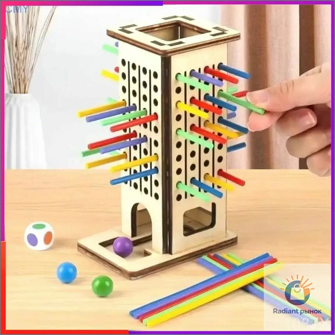 Палочки Микадо / Керпланк / настольные игры для детей и взрослых