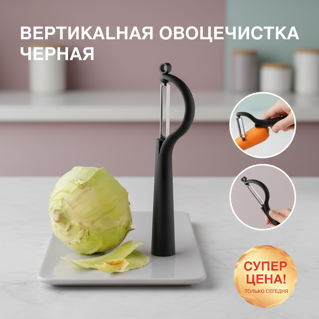 Вертикальный нож для чистки овощей Tupperware 1 шт
