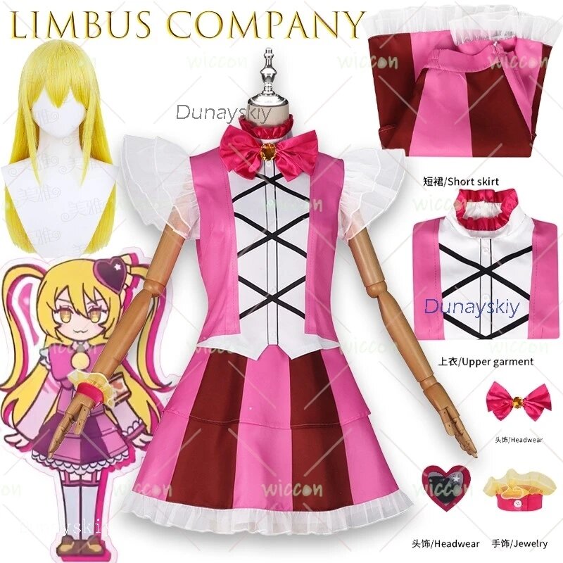 Косплей костюм Limbus Company Don Quixote Hateful Queen