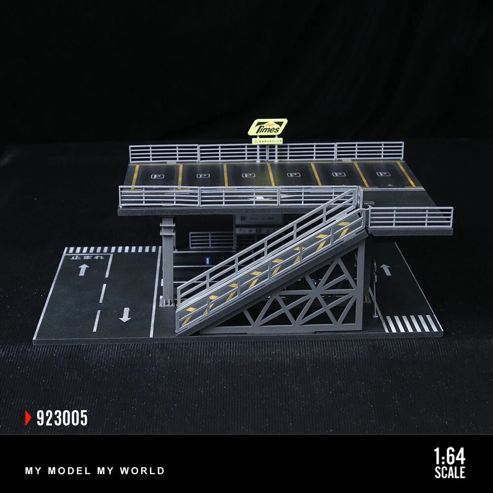 Модель гаража GSF для сборки 1:64 Желтый, MO923005-X1