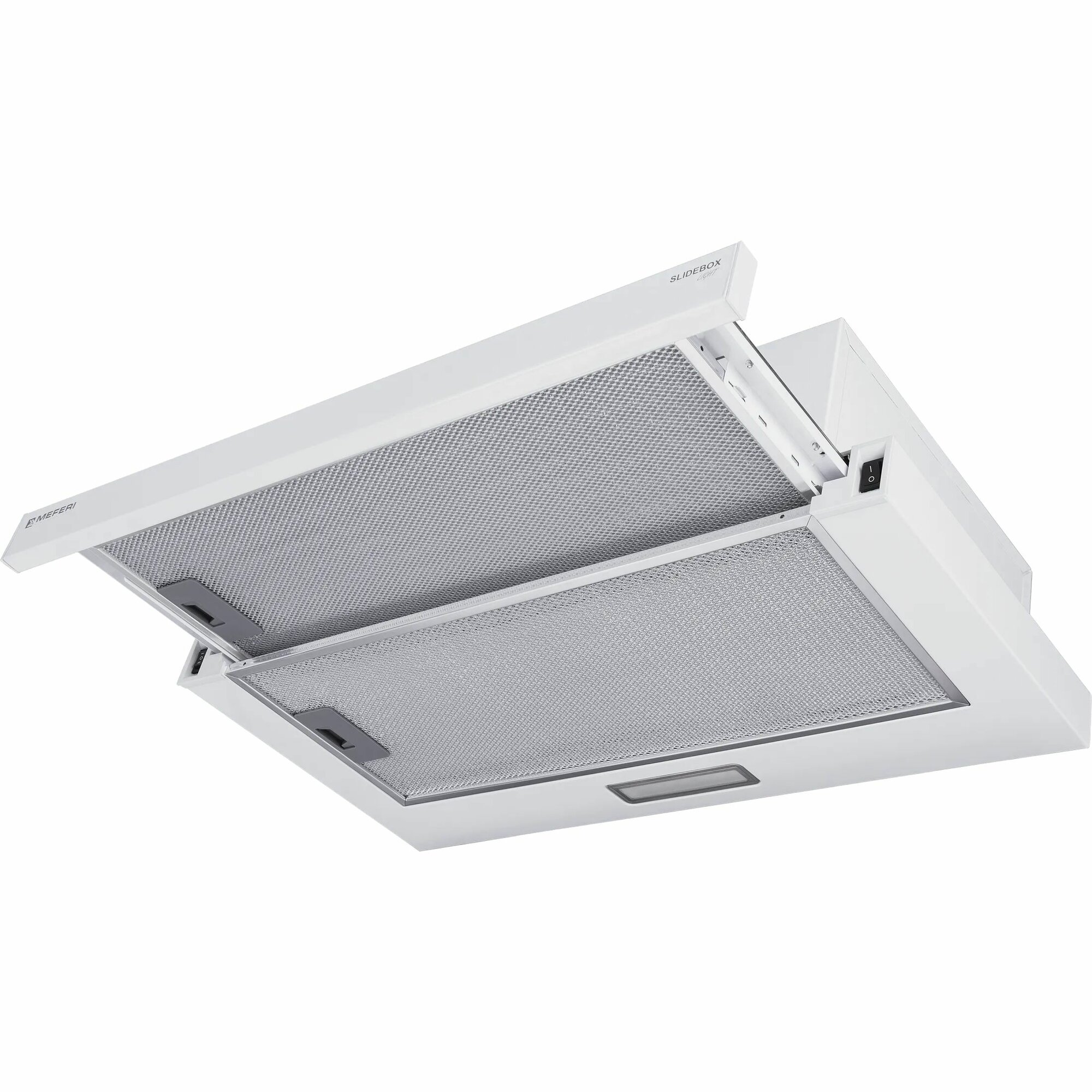 Телескопическая вытяжка Meferi SLIDEBOX60WH LIGHT