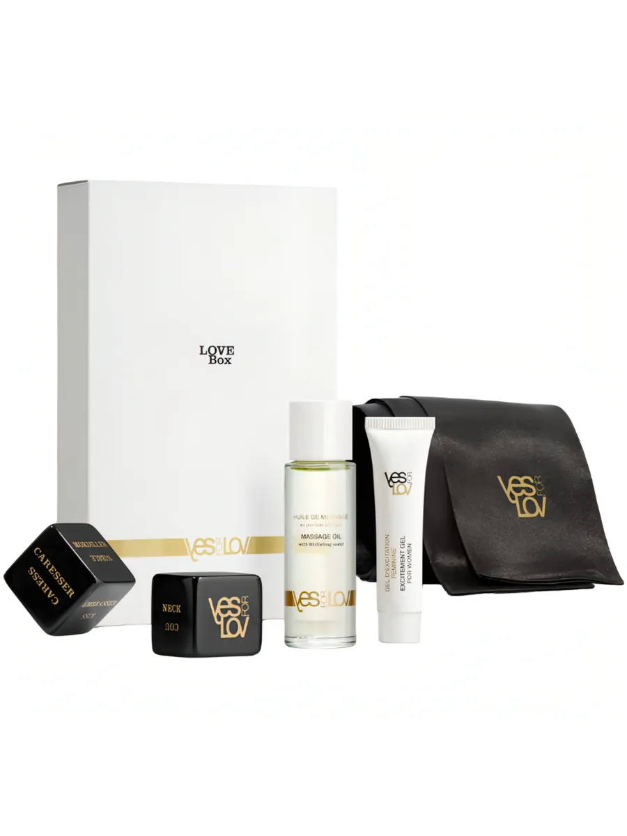 79724 Набор для пар YESforLOV Love Box 2. 4 предмета для романтики