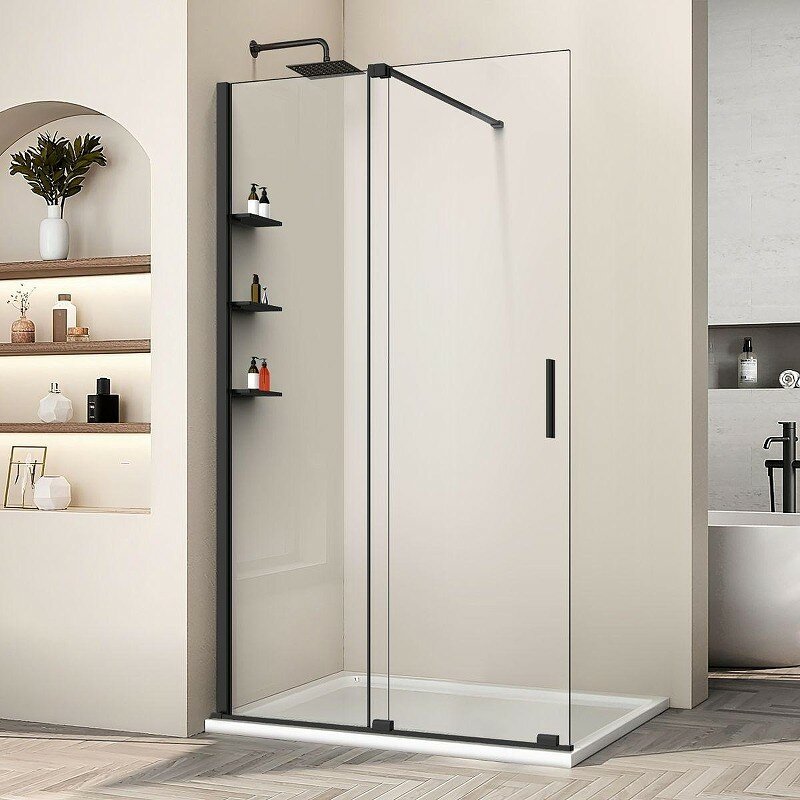 Душевая перегородка Vincea Walk-In 120 VSW-1WSL120CLB