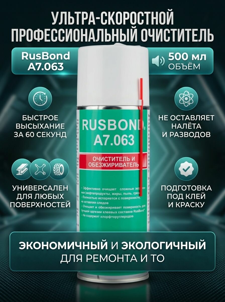 Универсальный очиститель и обезжириватель RusBond