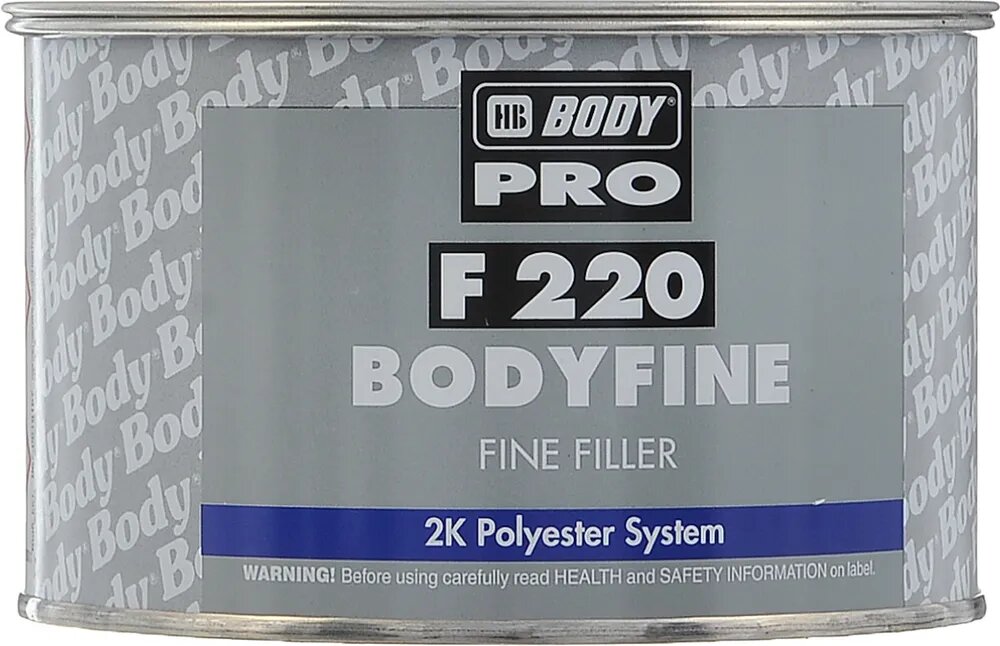 Автошпатлевка HB Body Pro F220 Fine, 2200100001, 1 кг