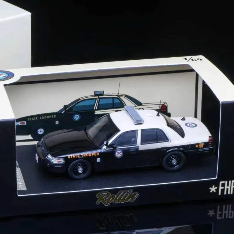 Модель полицейского автомобиля FHP штата Флорида 1:64 Rollin