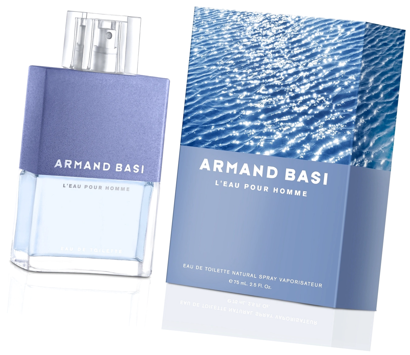 Armand Basi L Eau Pour Homme 75 мл / мужская туалетная вода Арман Баси Ле Пур Хом