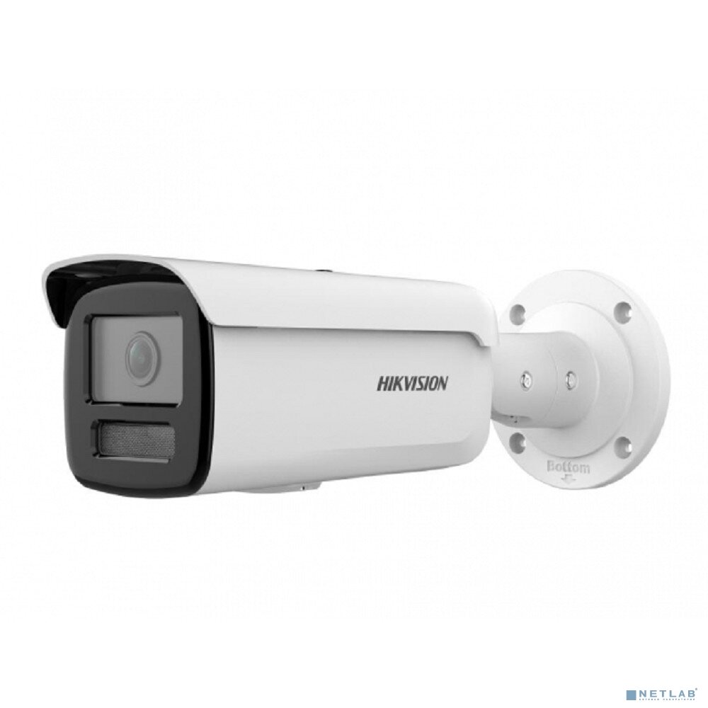 Камера видеонаблюдения IP Hikvision DS-2CD2T47G2H-LI(2.8MM) 2.8-2.8мм корп: серый