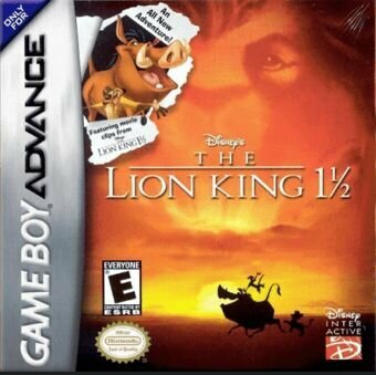 Игровой картридж Lion King (Король Лев 1,5) GBA, рус. версия (Platinum) 64K-214