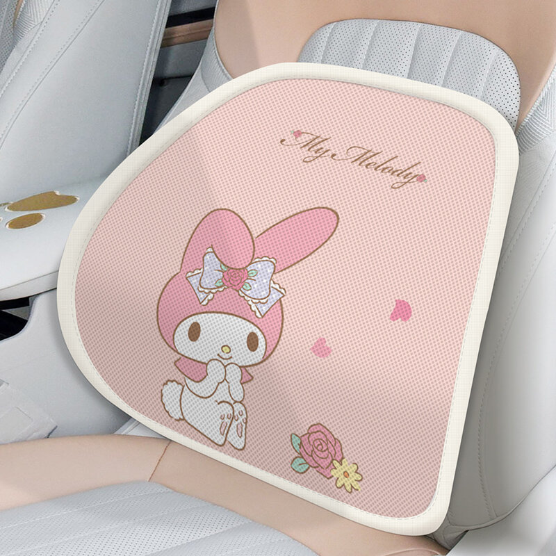 Автомобильная подушка для спины My Melody Colorful Sweet Fun с дышащей ячеистой тканью и регулируемой формой
