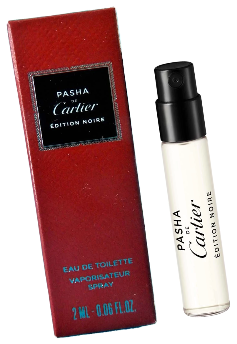 Пробник туалетной воды Cartier Pasha Edition Noire 2 мл - Картье Паша Эдишн Нуар мужской парфюм