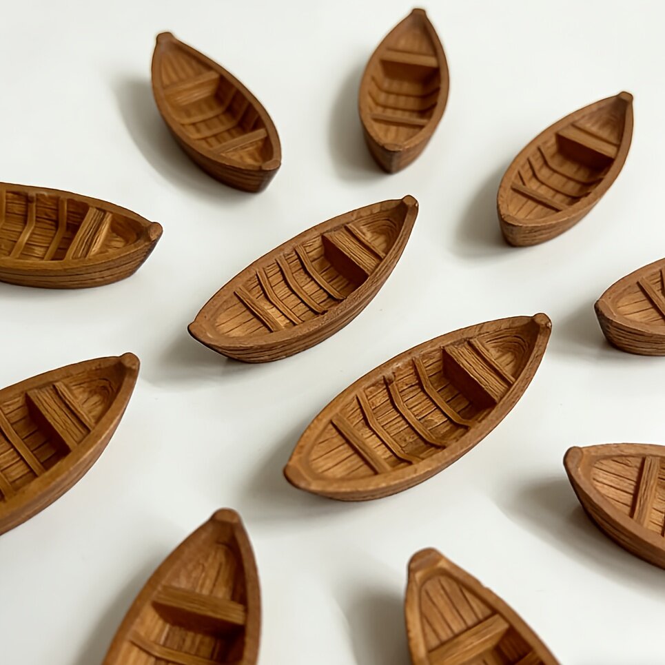 Набор плавающих моделей кораблей из смолы, 10 шт, для аквариумов, бассейнов и декора