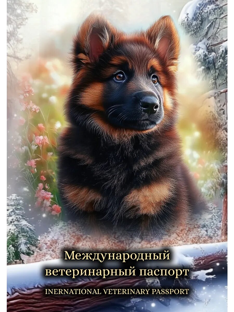 Международный ветеринарный паспорт с аудио-записью