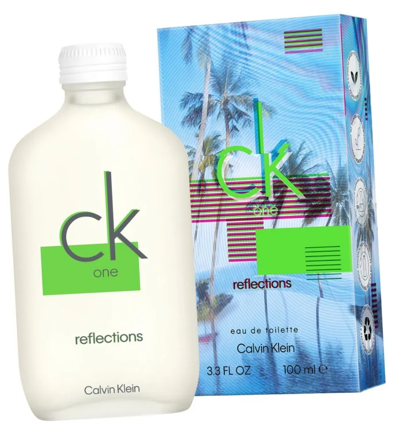 Ck One Reflections туалетная вода Calvin Klein 100 мл для мужчин и женщин - Уан Рефлекшнс