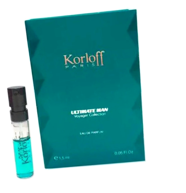 Korloff Paris Ultimate Man мужской аромат 1.5 мл миниатюра - Карлофф Париж Ультимейт Мен