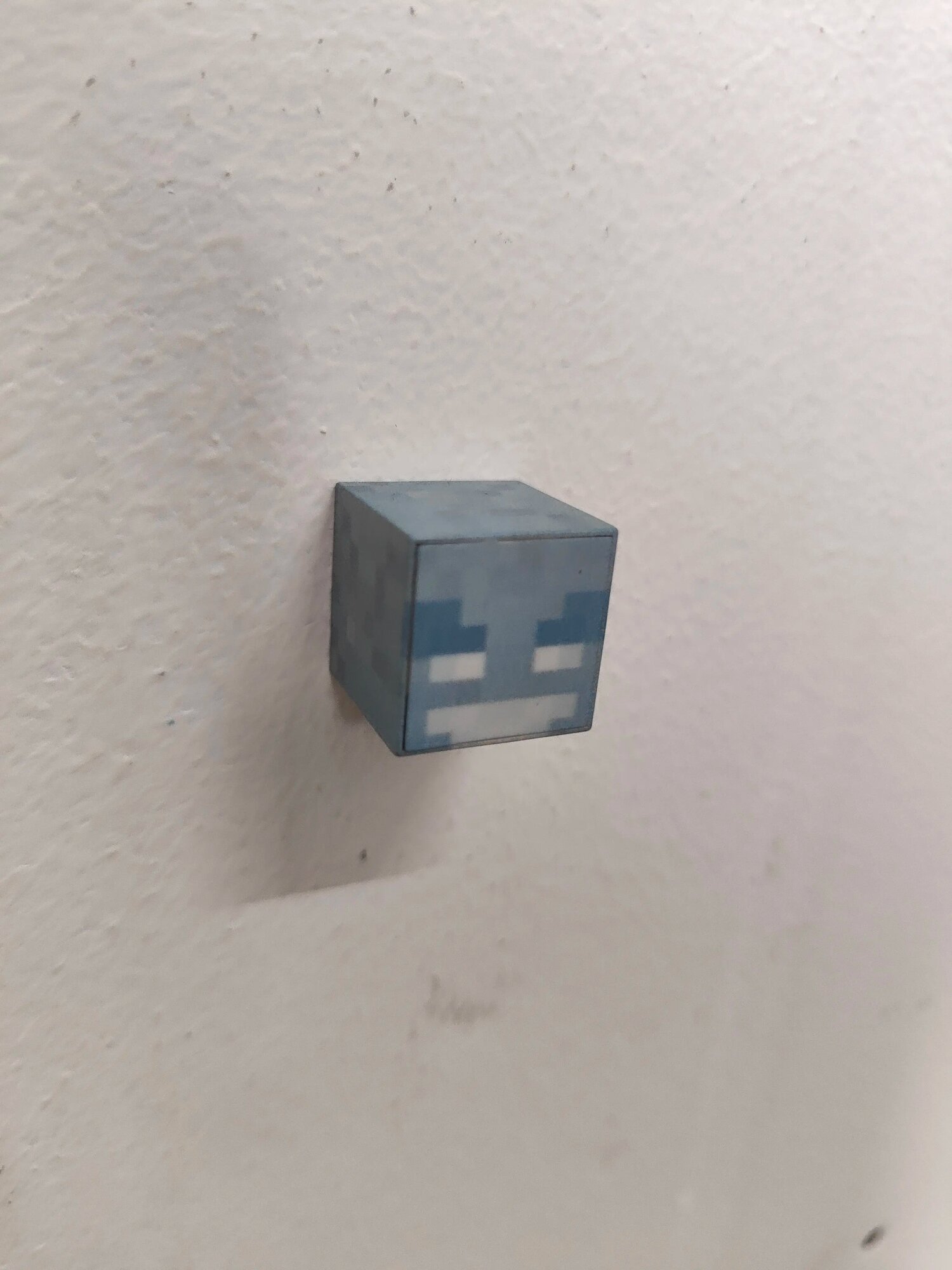 Набор магнитных кубиков для Minecraft с фигурой гаста, 6 штук, образовательная игрушка для детей, тема животных