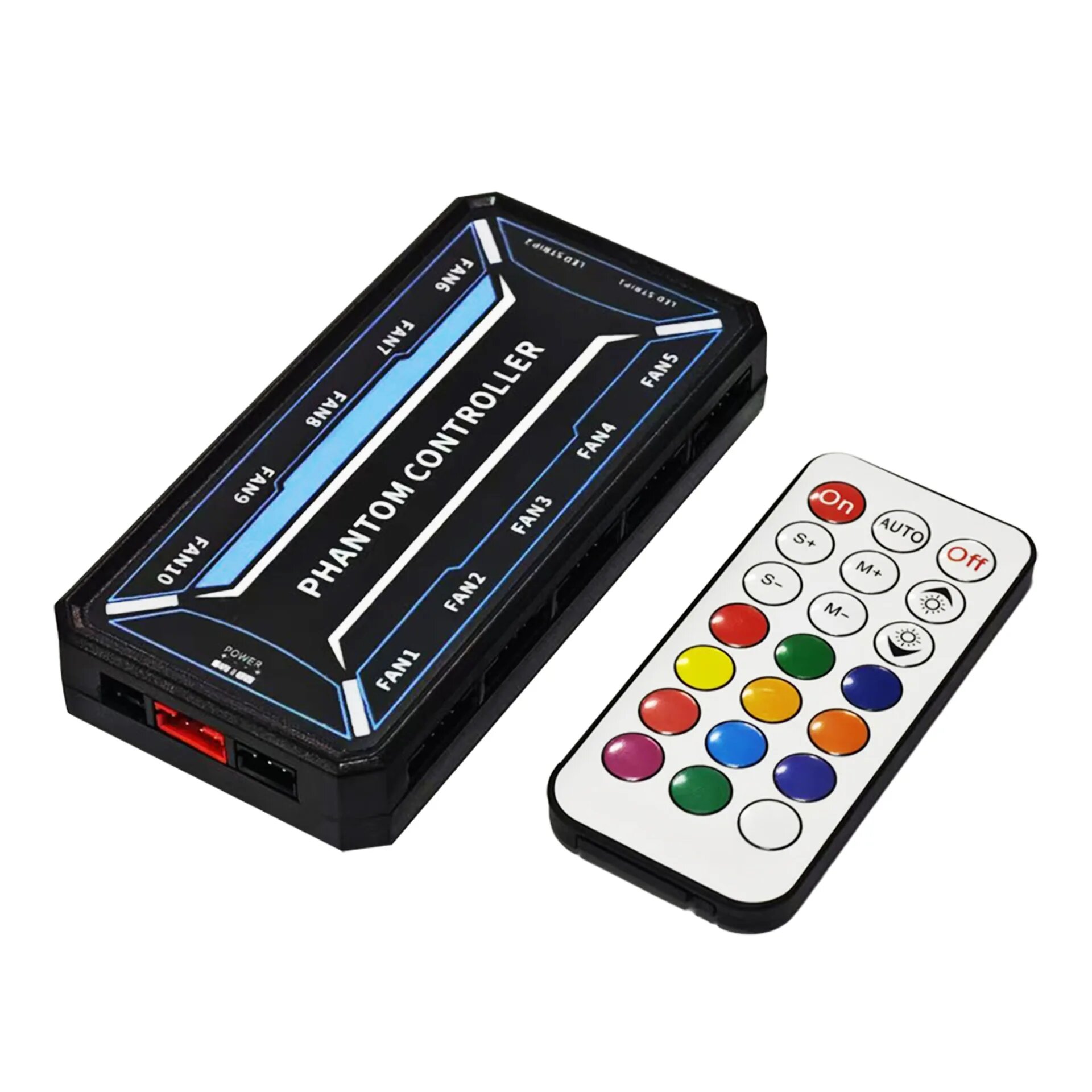 ARGB контроллер для вентиляторов 10 портов SATA powered