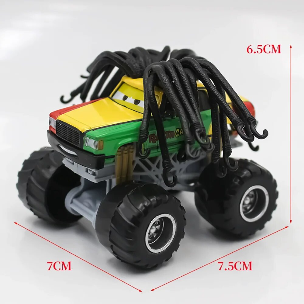 Фигурки Pixar Cars High Foot Series - Торментор, Мэтт Растакар, Доктор Фил