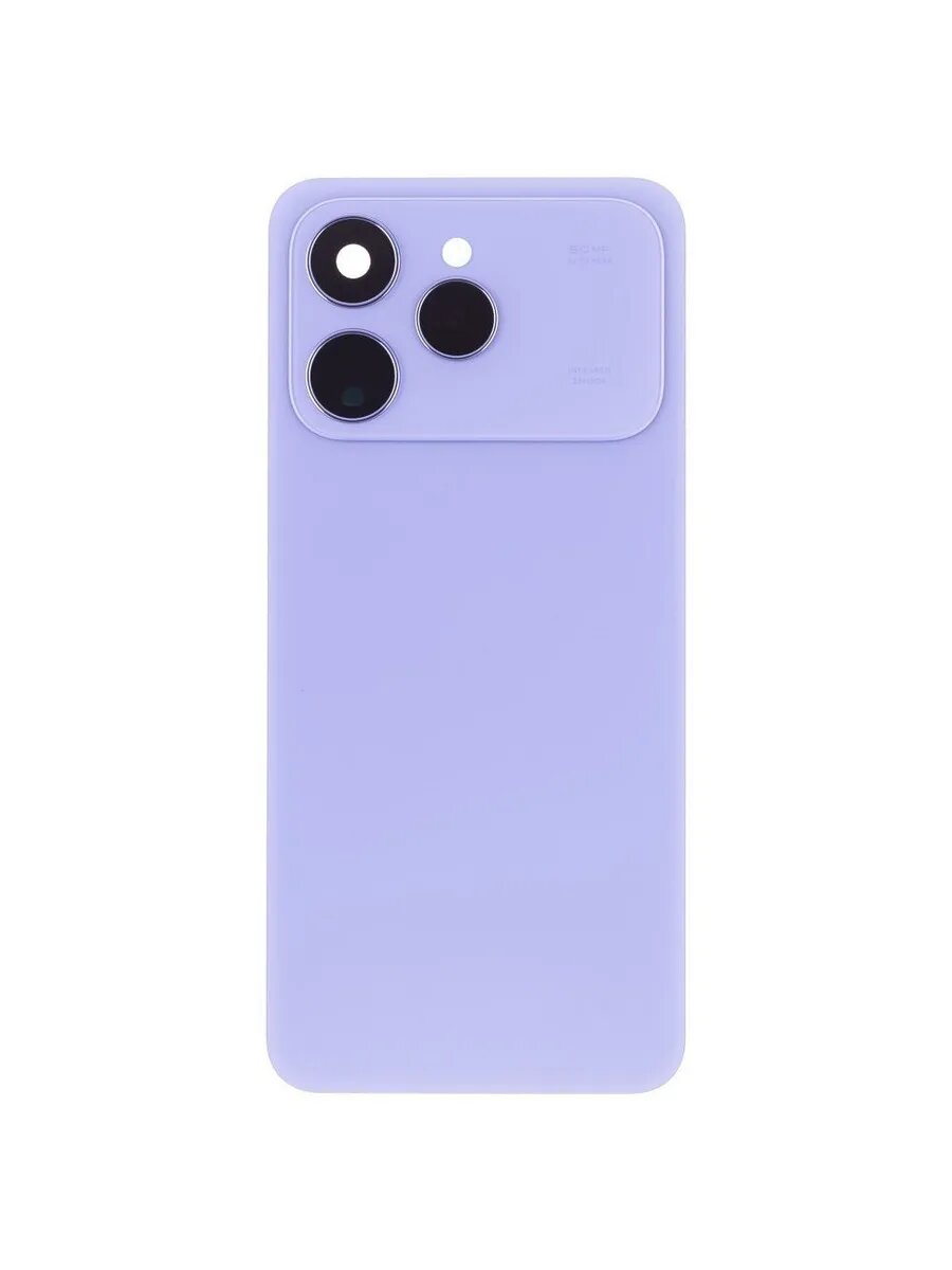 Задняя крышка для Tecno Spark 40 (KM5) (голубой) (в сборе