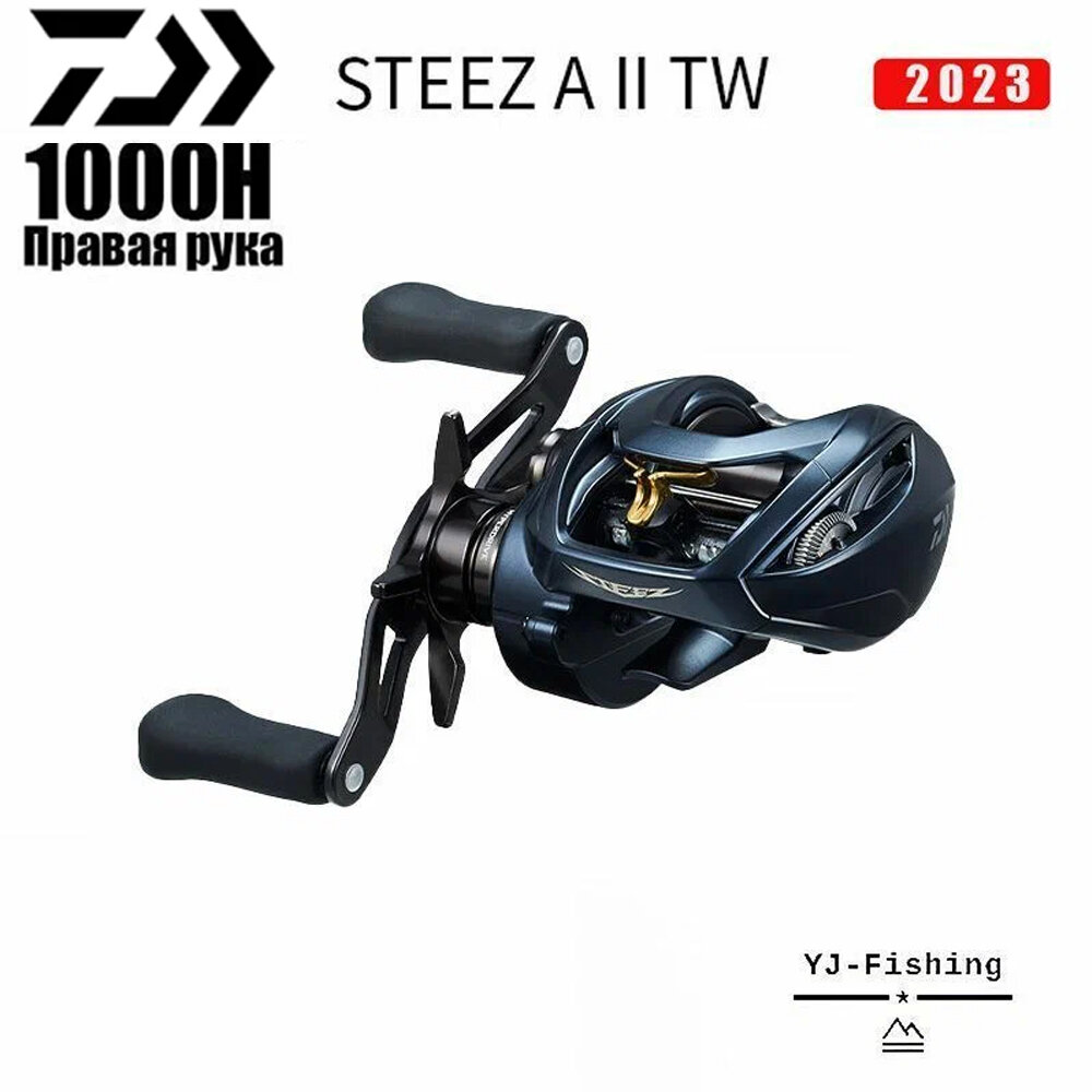 DAIWA 2023 STEEZ A II TW 1000H Под правую руку Кастинговое Катушка