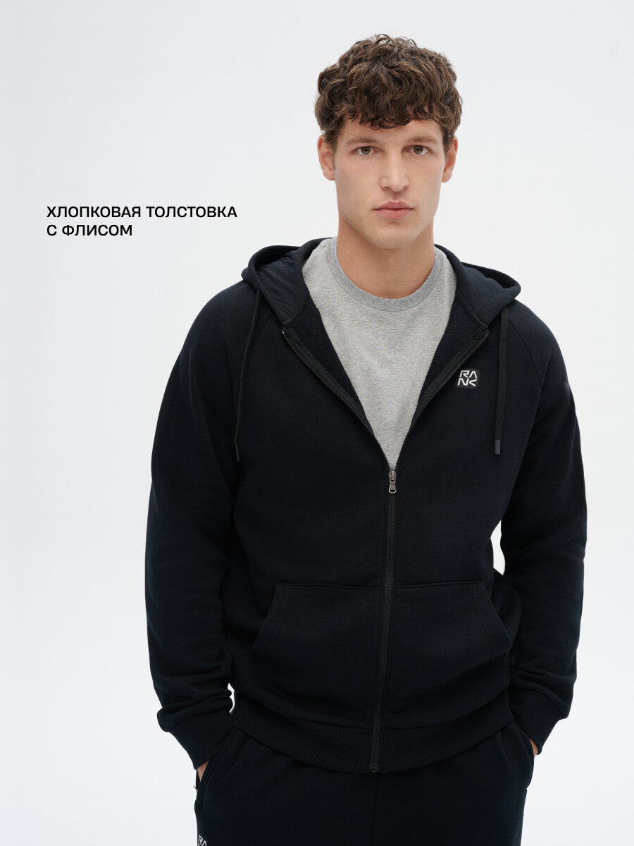 Толстовка спортивная RANK Competitor Fleece FZ