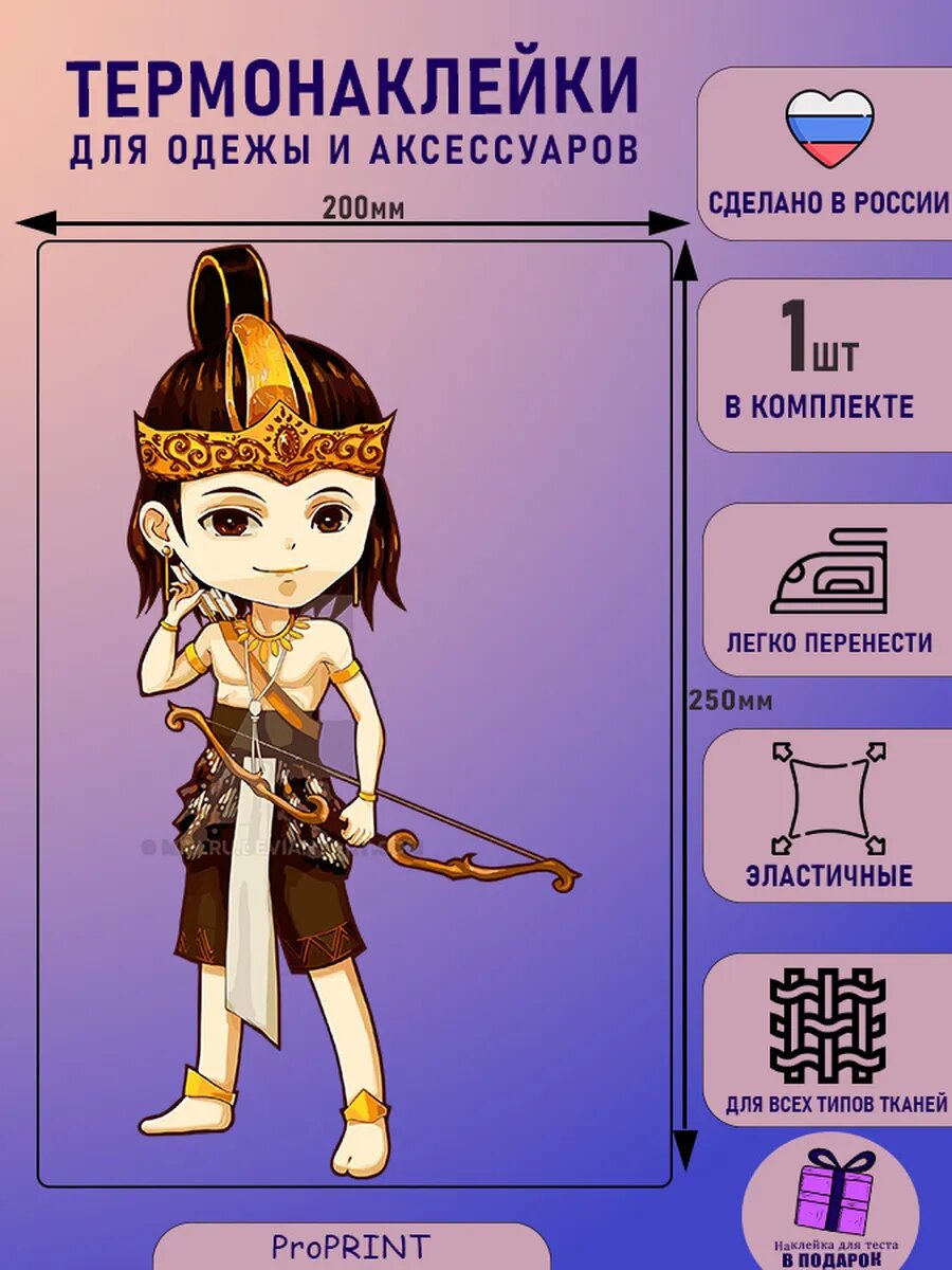 Термонаклейка на одежду