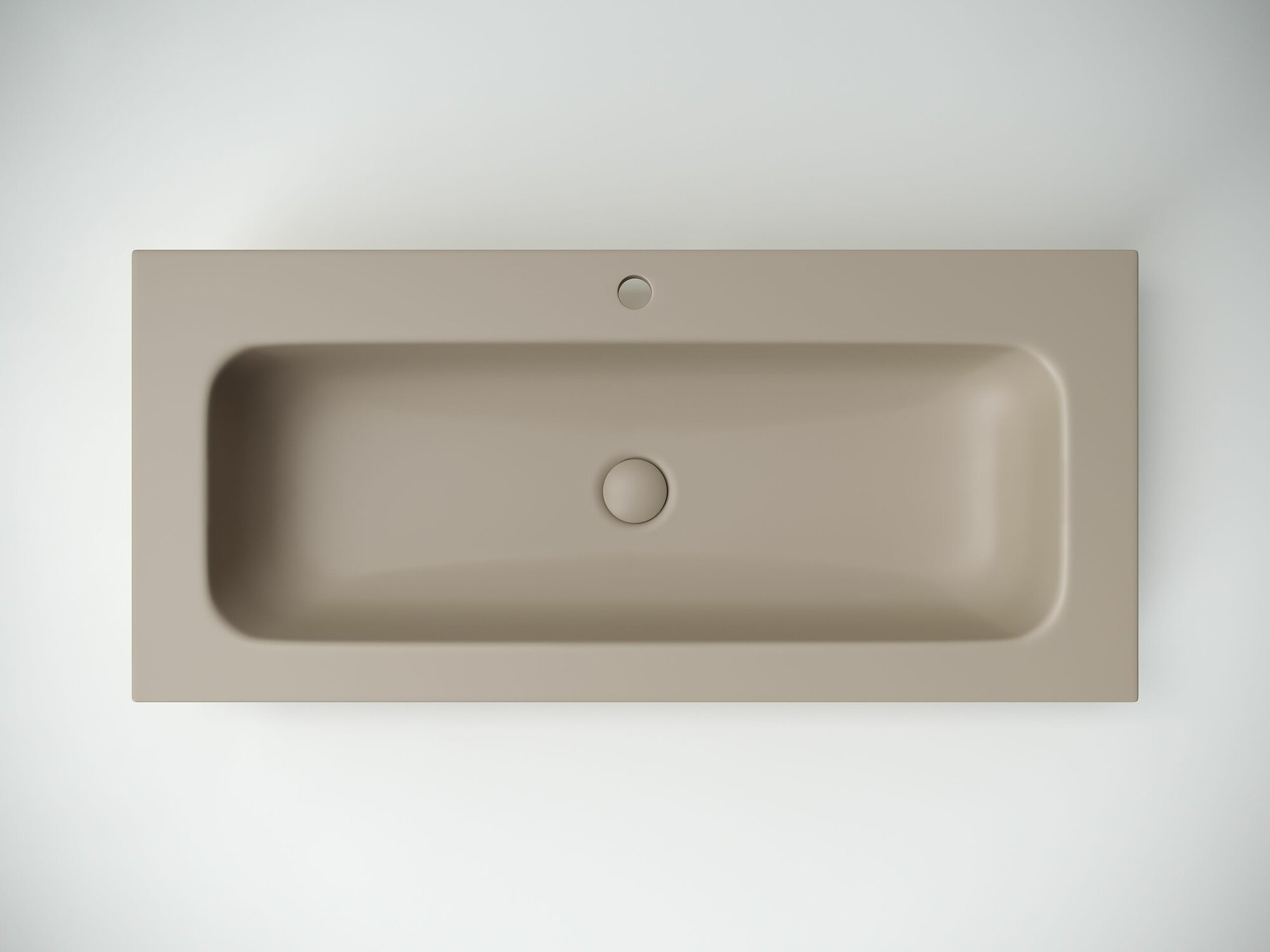 Мебельная раковина Ceramicanova Grace 101 CN7013MC капучино матовый