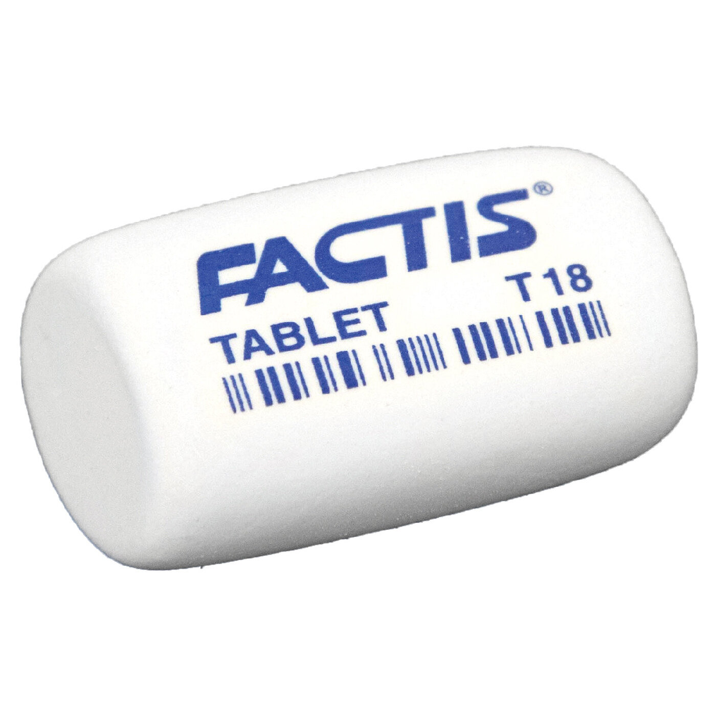 Резинка стирательная FACTIS Tablet T 18, скошенный край, 45х28х13 мм, синтетический каучук, CMFT18