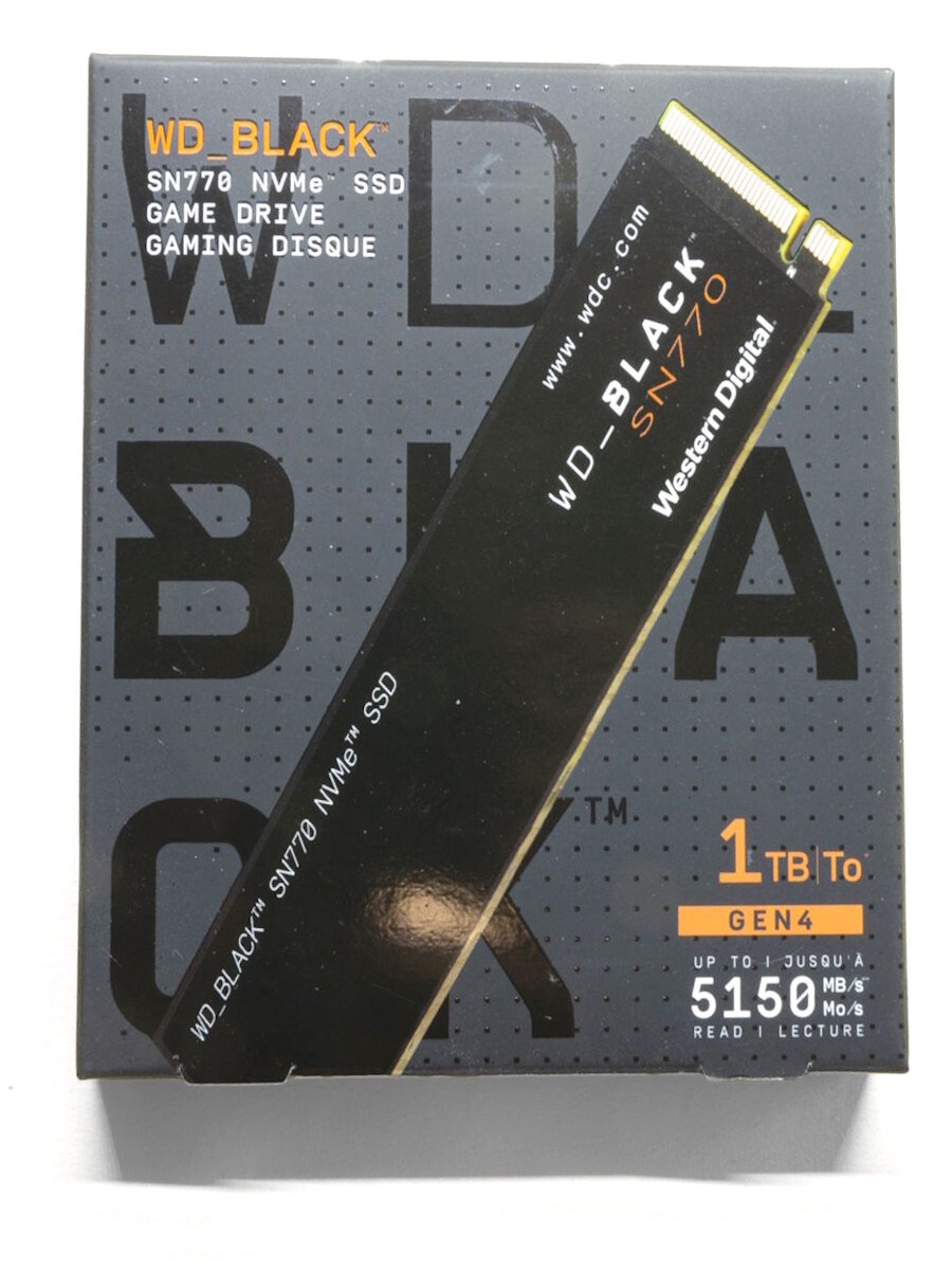 Накопитель SSD WD BLACK SN770 1Тб