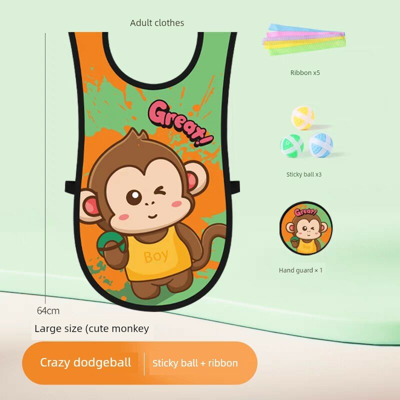 Взрослый набор для игры в бейсбол с мишенью: 1 щит, 3 мяча, 5 лент для командной игры на улице