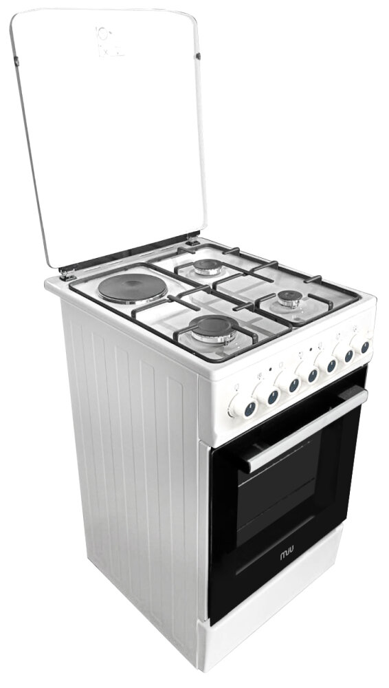 Плита MIU UNO 5163S белая