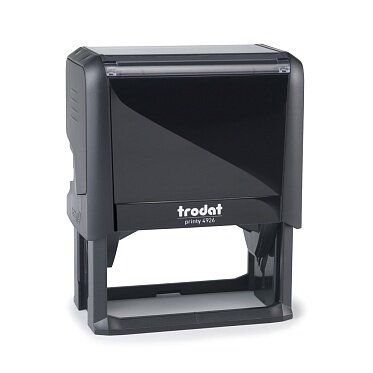 Trodat 4926 Printy 4.0 автоматическая оснастка для штампа 75х38 мм (черная)