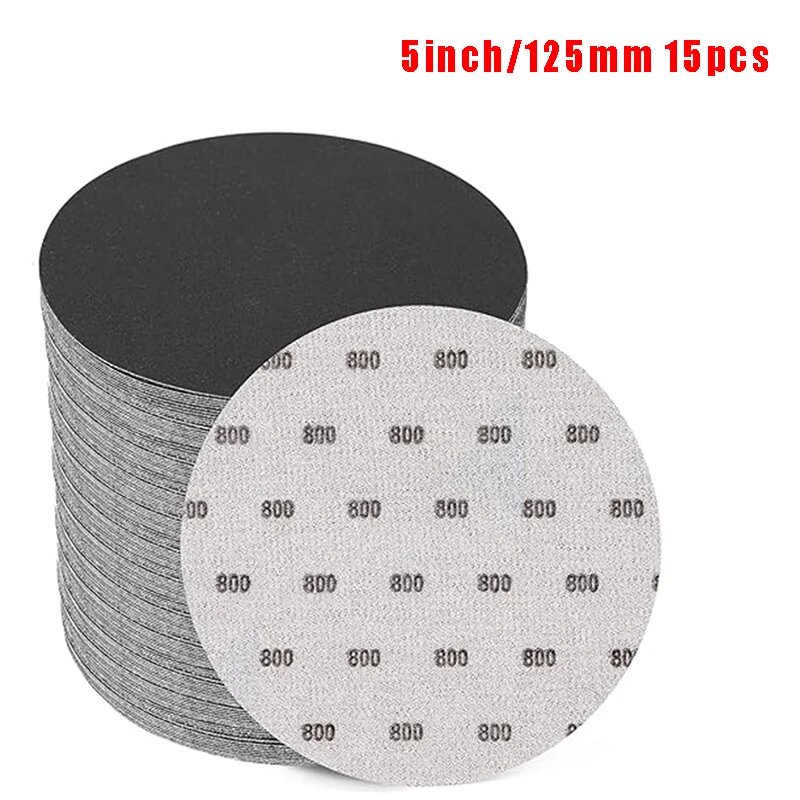 Шлифовальные круги TQLQ из карбида кремния 5 дюймов 60-10000 grit 5 inch 125mm 15pcs, 400