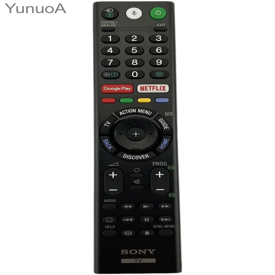 Премиальный пульт Sony RMFTX300E, TX500E, TX520E, TX600E, TX621E для Netflix и Google Pay